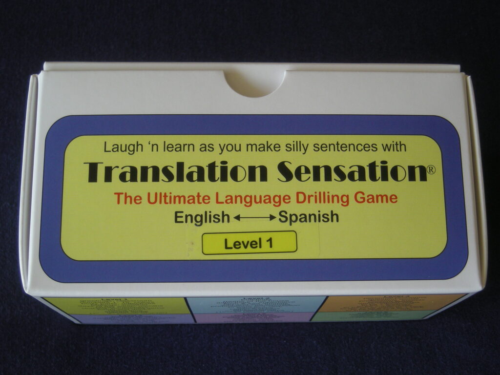 Translation Sensation Level 1 Sing n Speak Spanish Spanish