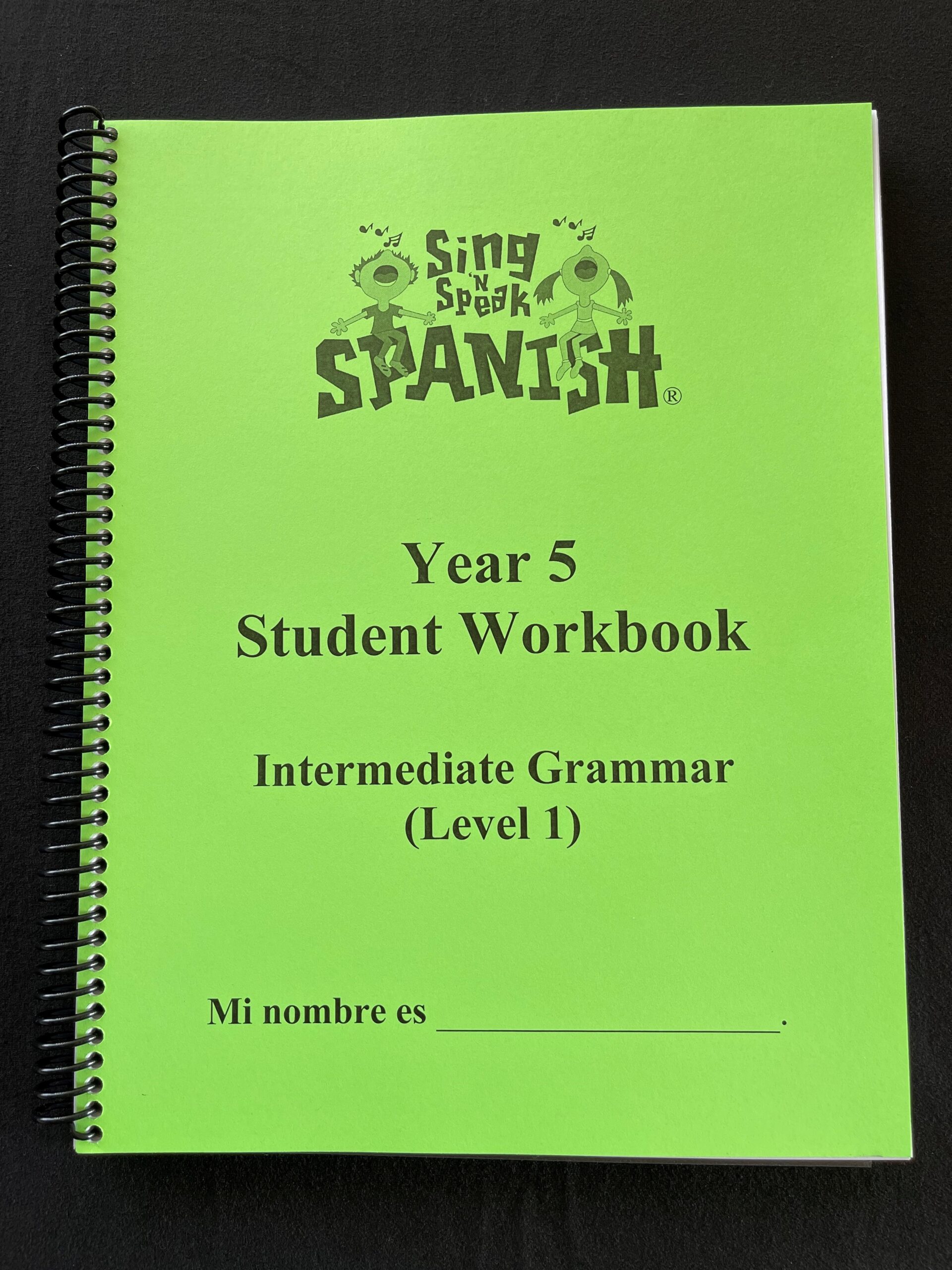 Year 5 Student Workbook - Sing 'n Speak Spanish | Spanish classes in ...